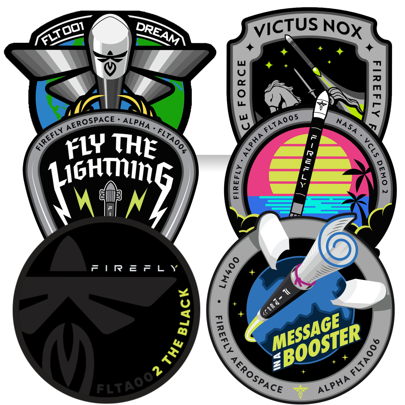 Alpha Mission Patch Collection – Firefly Official Merchandise